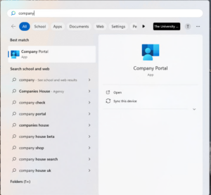Company Portal | IT services